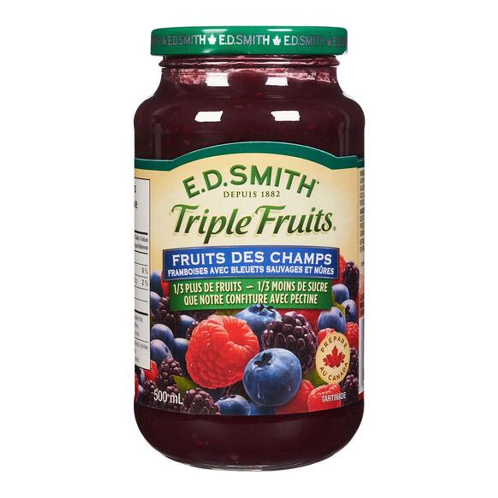 E.D. Smith Triple Fruits Field Berry Spread, 500-ml – Giant Tiger