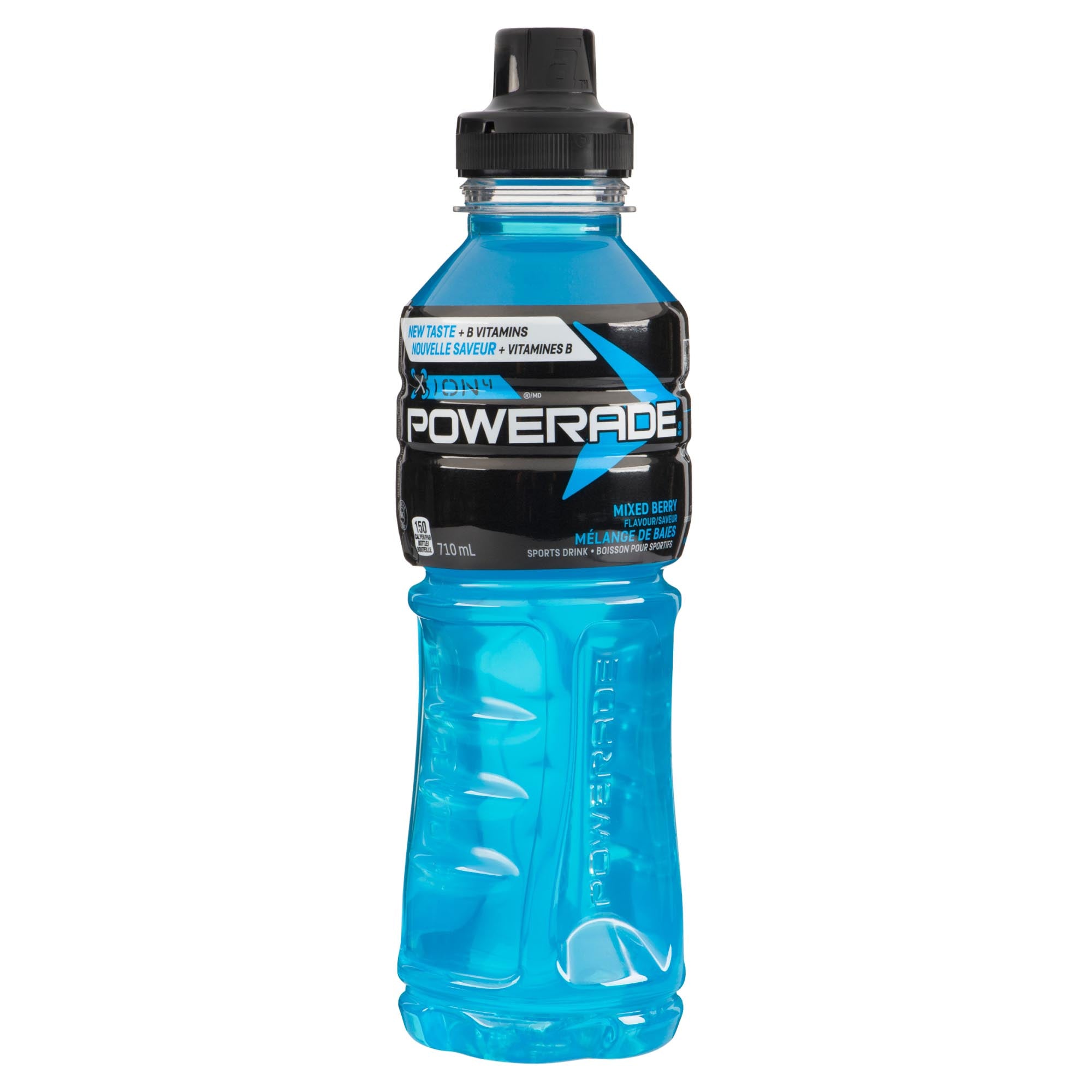 Powerade Xion4 Boisson pour Sportifs Saveur Mélange de Baies, 710 ml ...