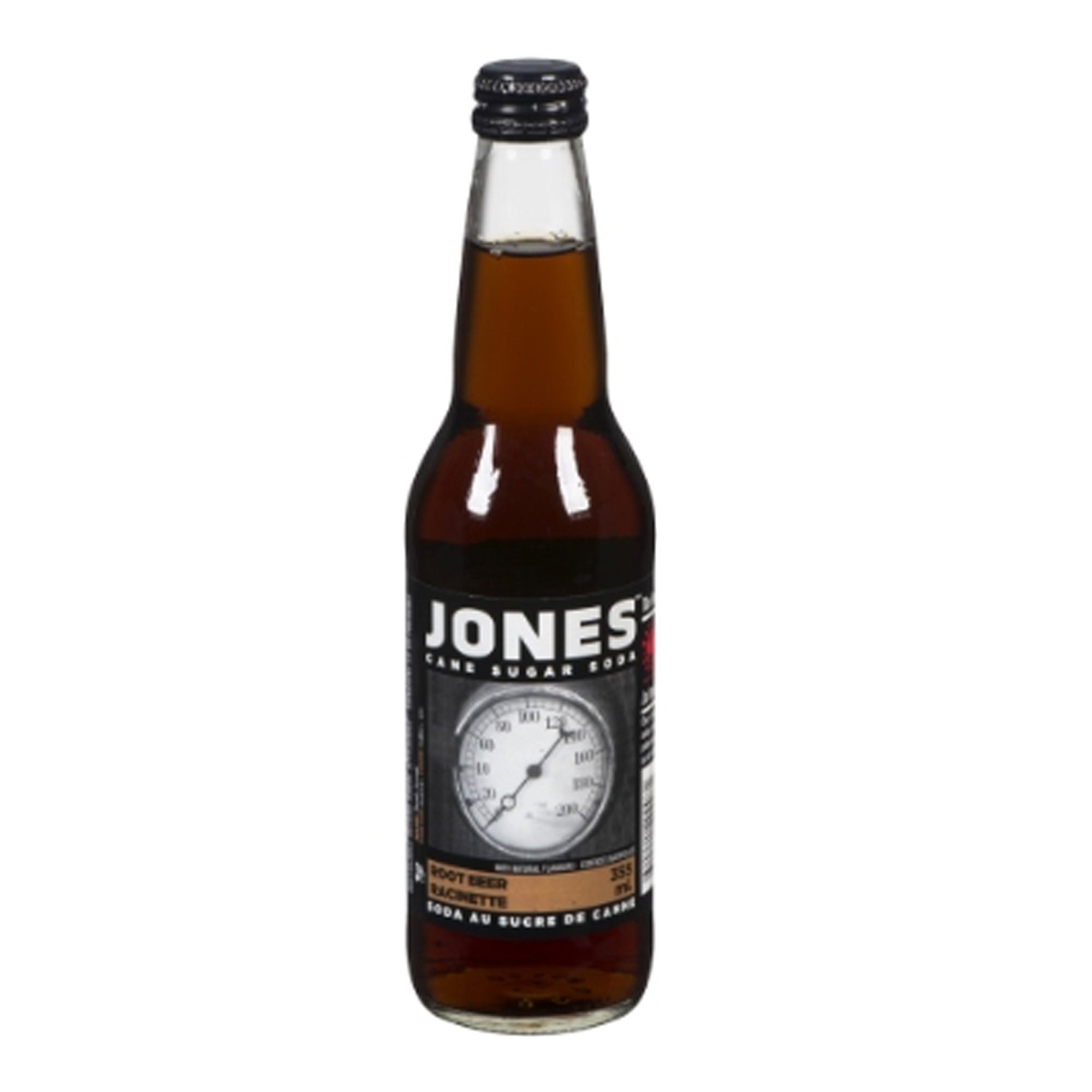 Jones Root Beer Flavoured Cane Sugar Soda, 355-mL – Giant Tiger