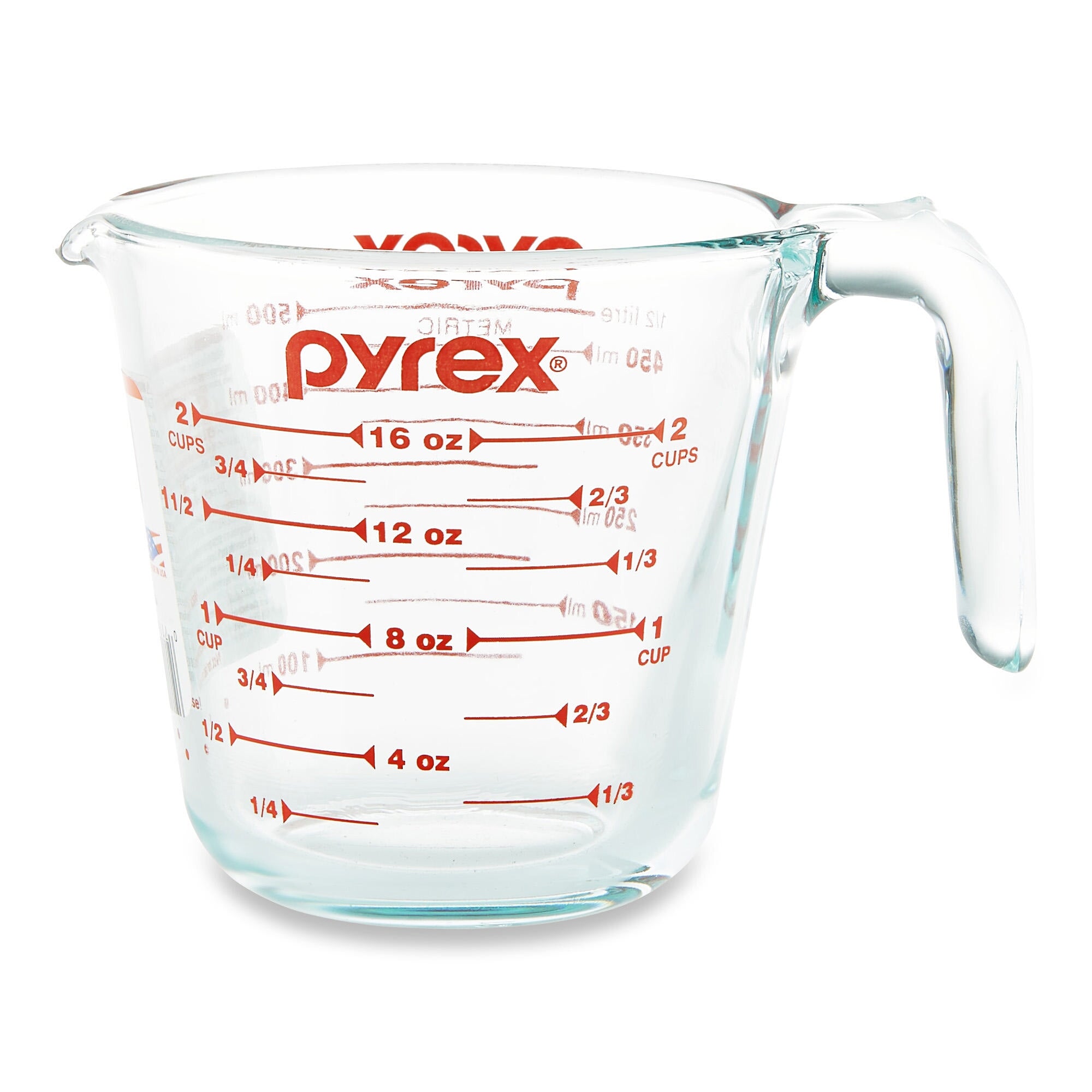 Pyrex 2-Glass Measuring Cup, Clear – Giant Tiger