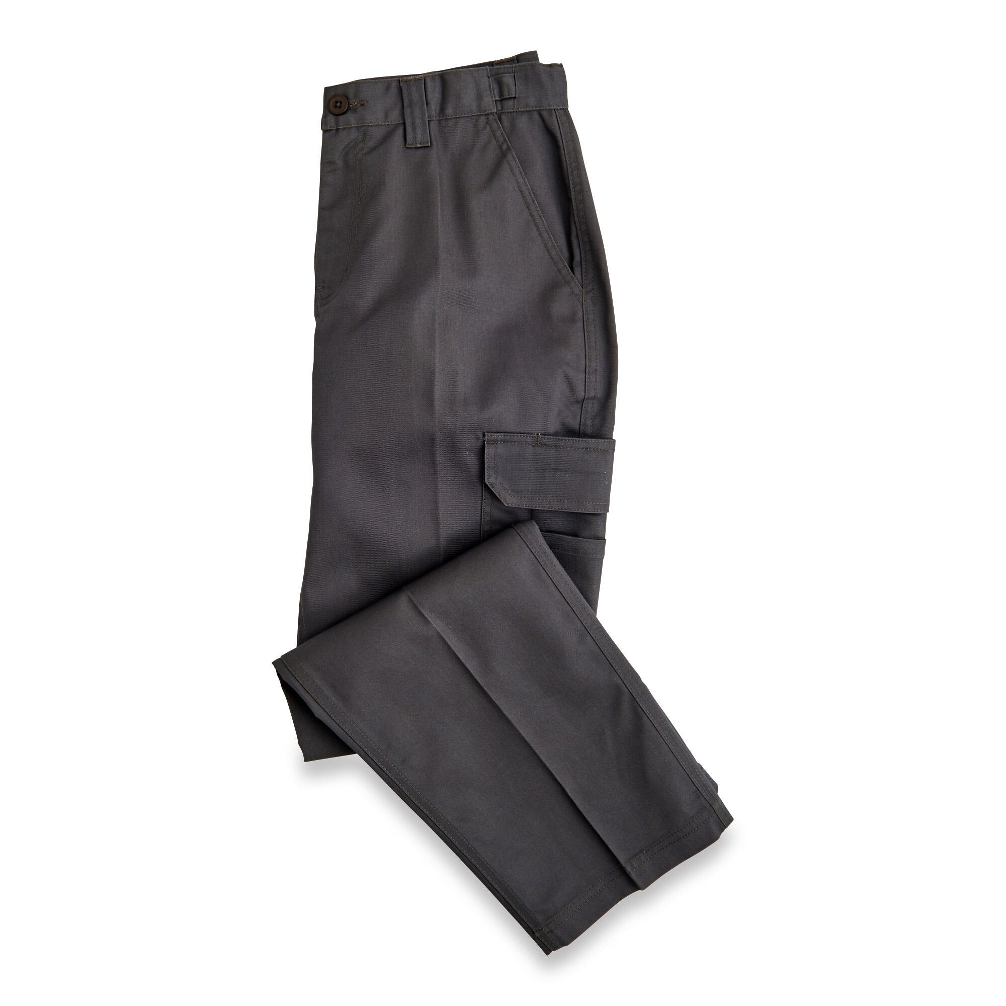 Tradesmax Pro Men's Cargo Workpant with Button Closure and Belt Loops ...