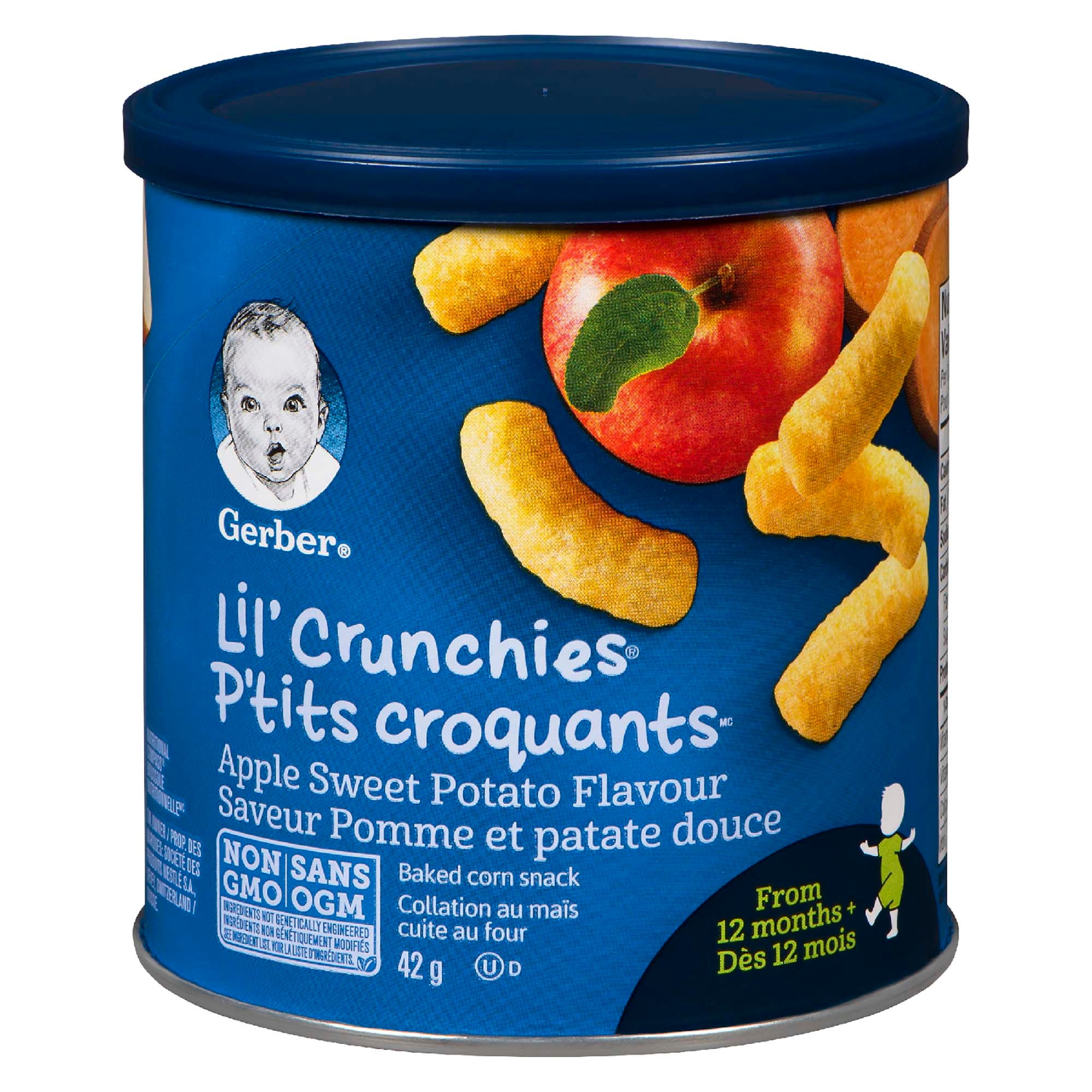 Gerber Lil' Crunchies Apple Sweet Potato, 42-g – Giant Tiger