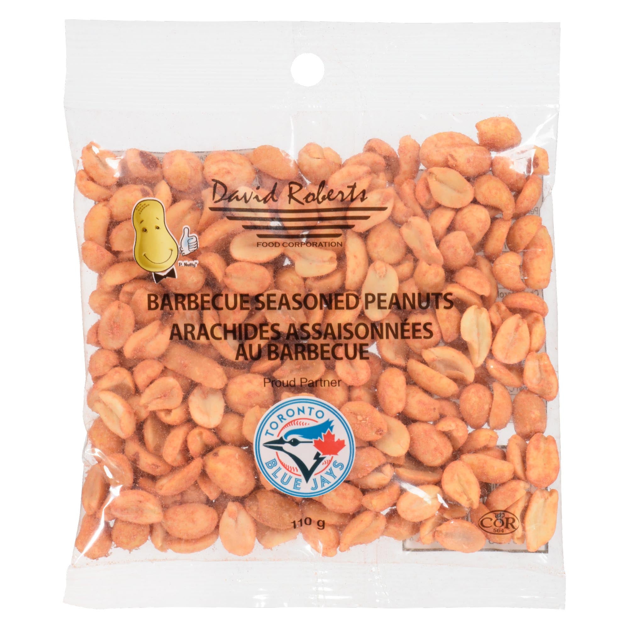 David Roberts Barbecue Seasoned Peanuts, 110-g – Giant Tiger