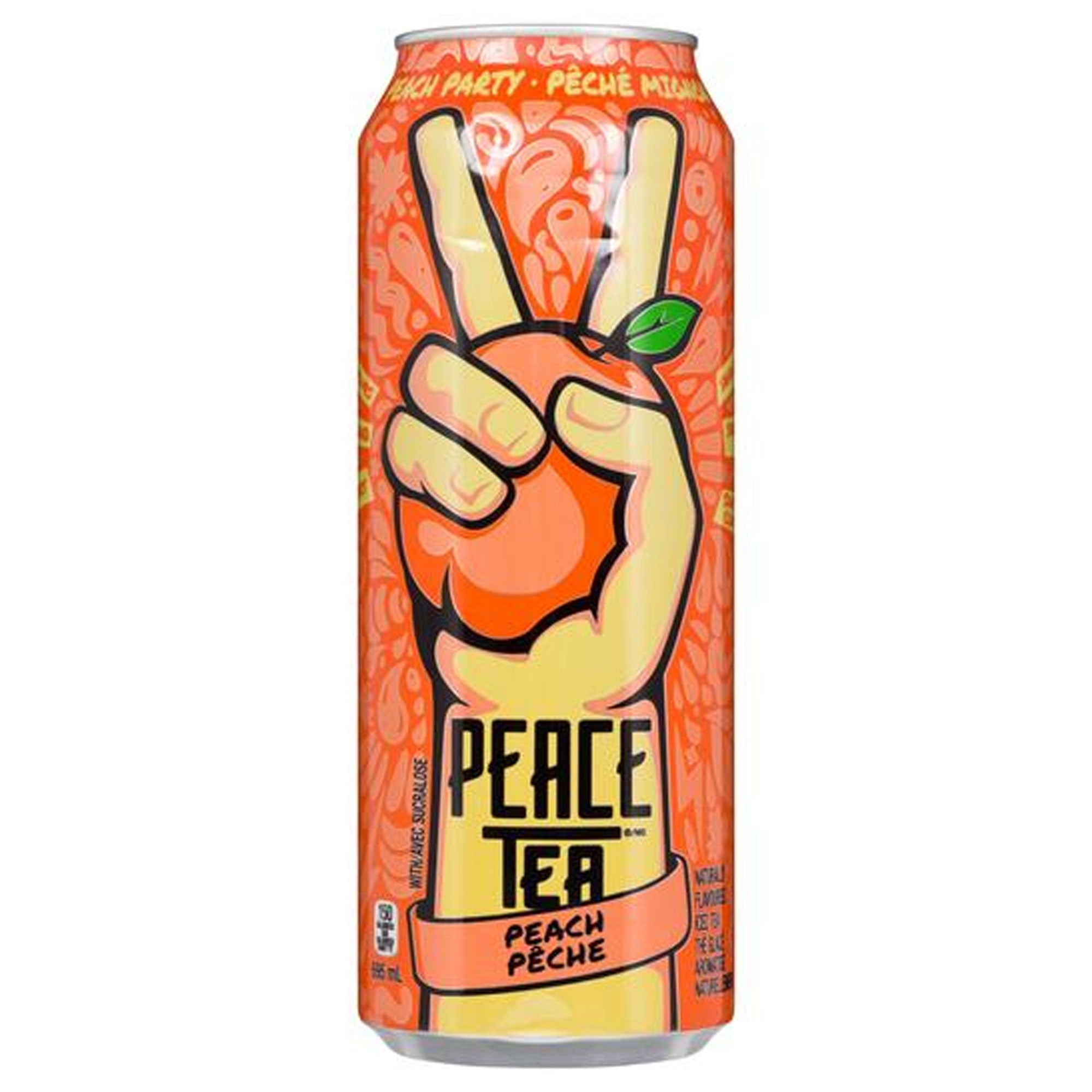 Peace Tea Naturally Flavoured Peach Iced Tea, 695-ml – Giant Tiger