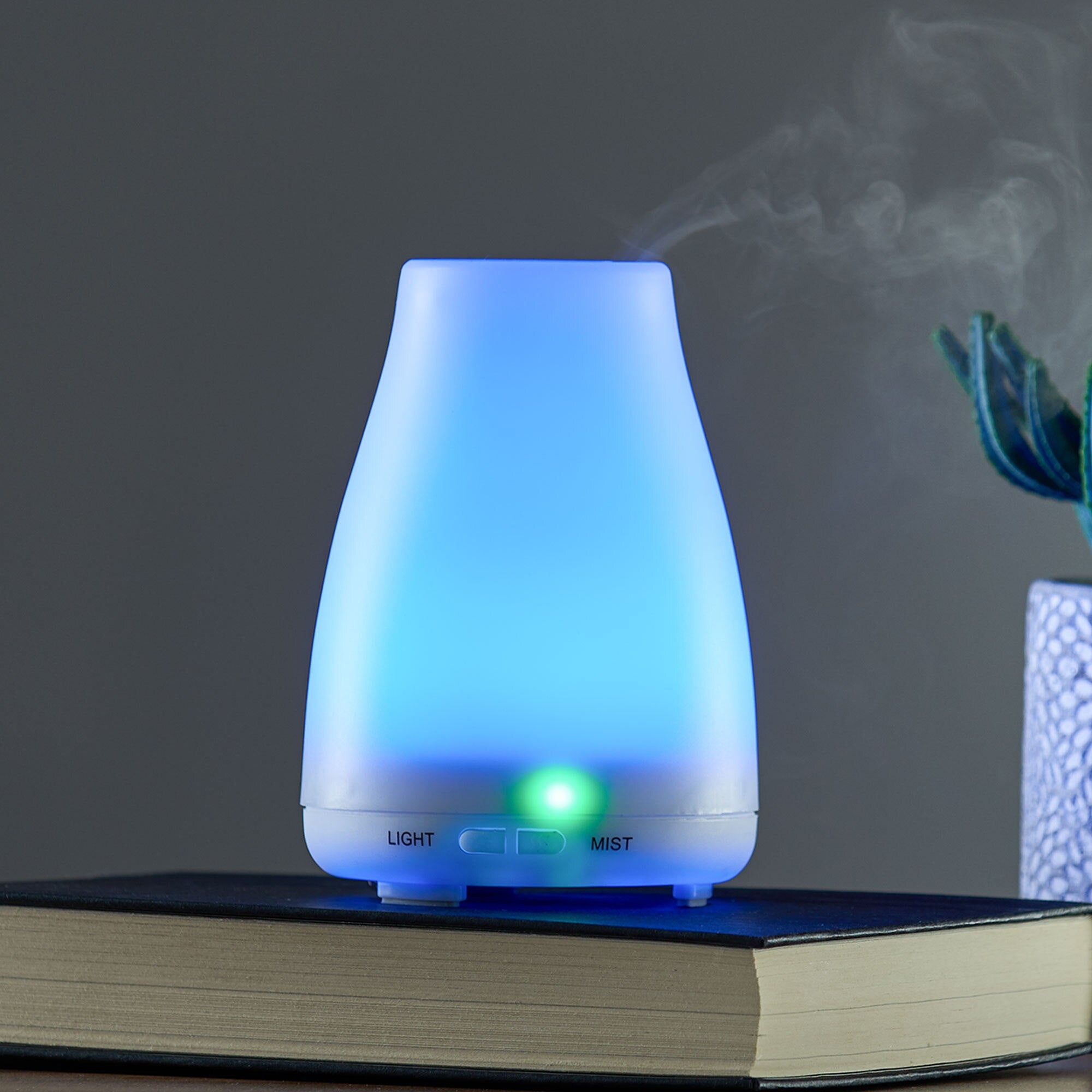 Homestyles 7-Colour Light Changing Aroma Diffuser, 3.9-in x 5.5-in ...