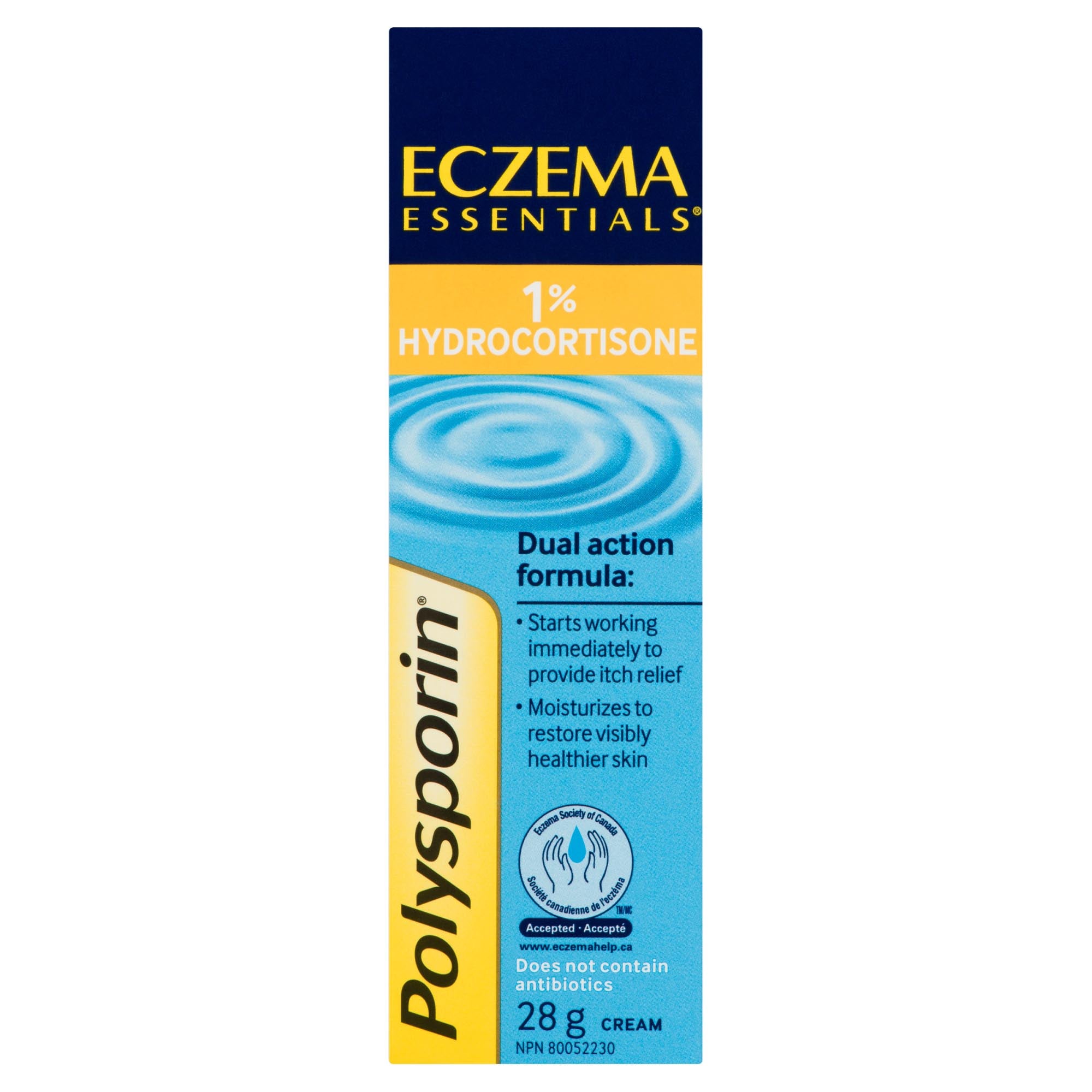 Polysporin 1% Hydrocortisone Eczema Essentials Cream, 28-g – Giant Tiger